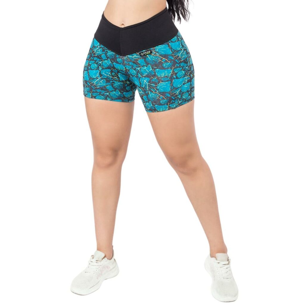 Short print push verde-suplex brasilero – Dibujamos tu linea